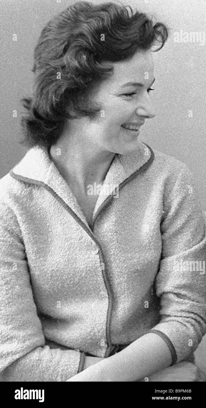 People s artist of the Russian SFSR Yulia Borisova Stock Photo - Alamy
