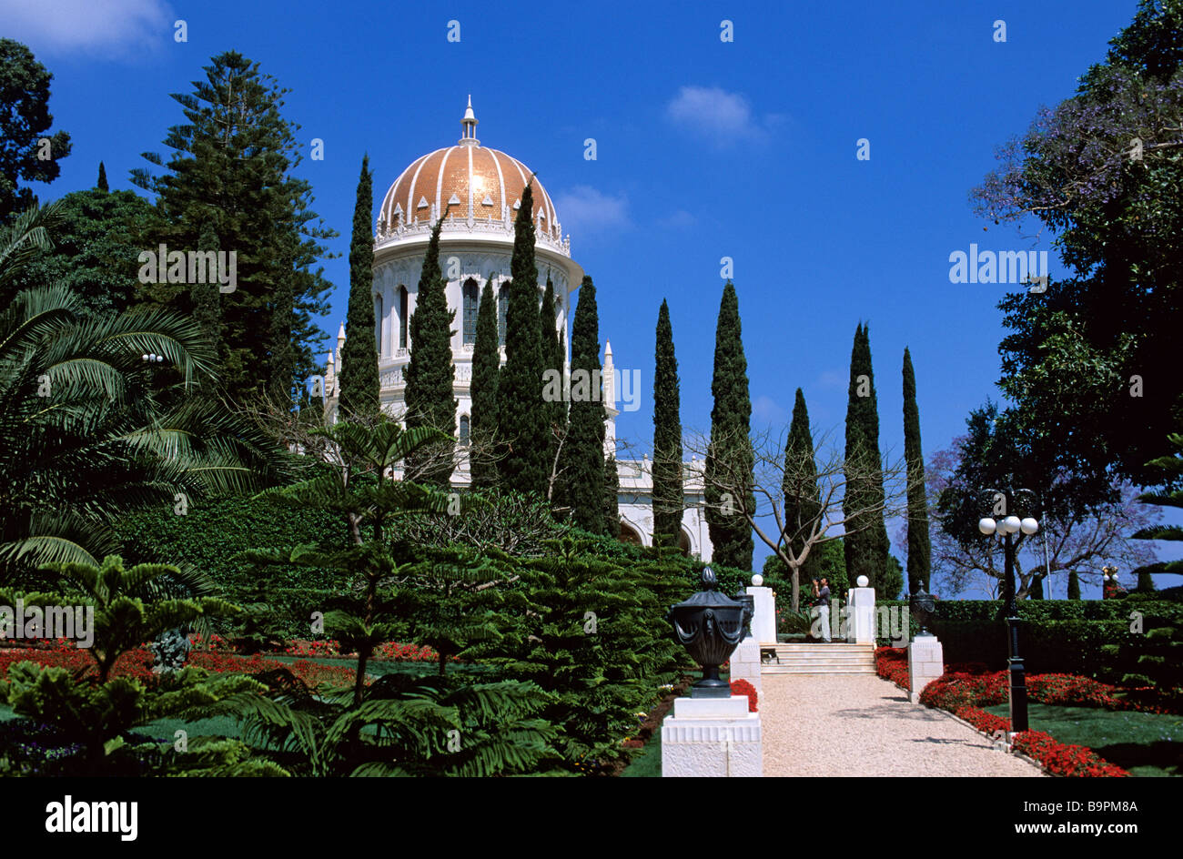 Israel, Haifa district, Haifa, Bahá'í World Centre, Shrine of the Bab ...