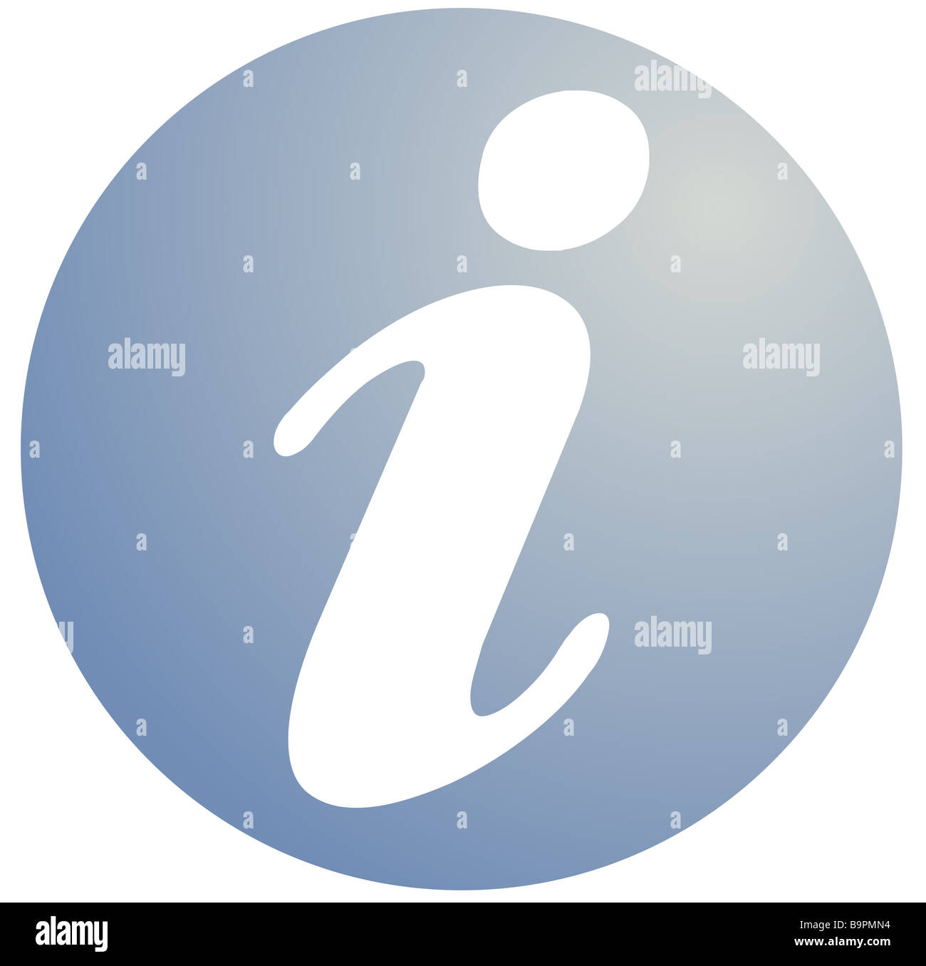 Information symbol used for assistance and tourism Stock Photo - Alamy