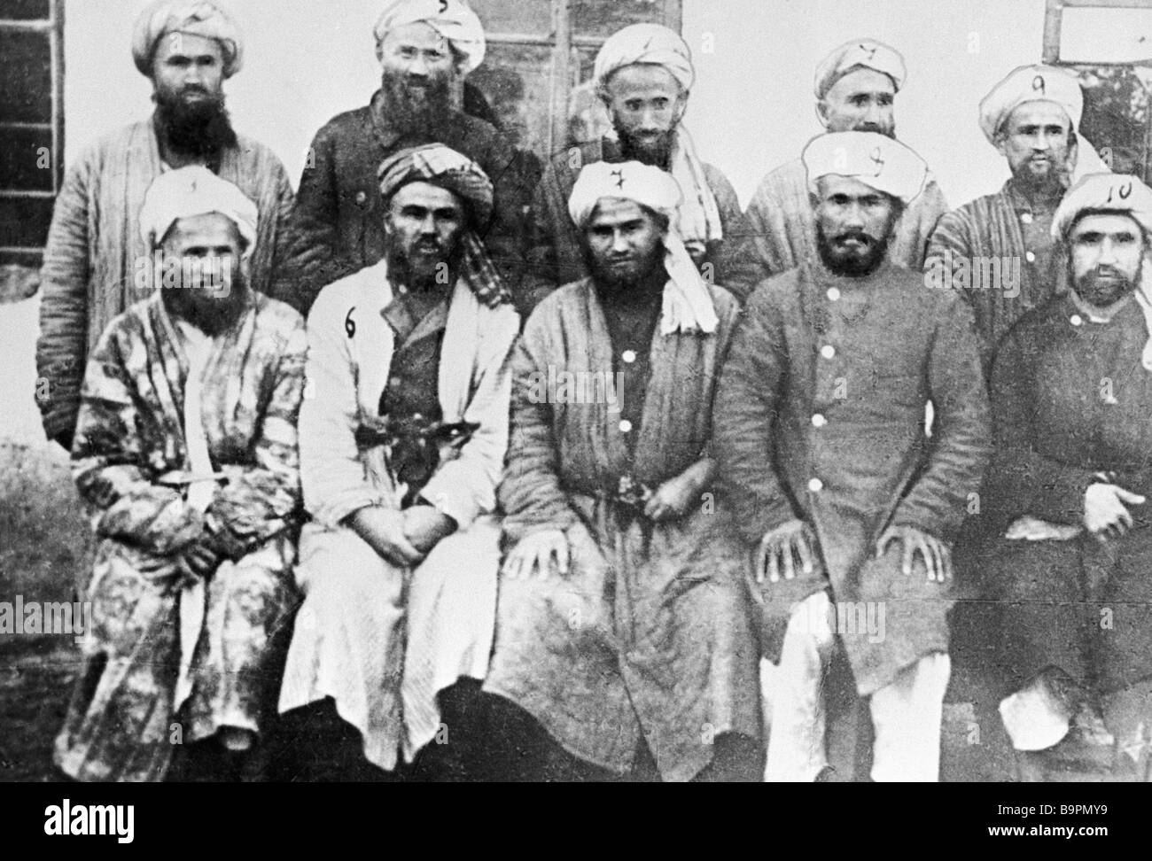 Basmaches Muslim anti Bolshevik fighters in Central Asia in eastern ...