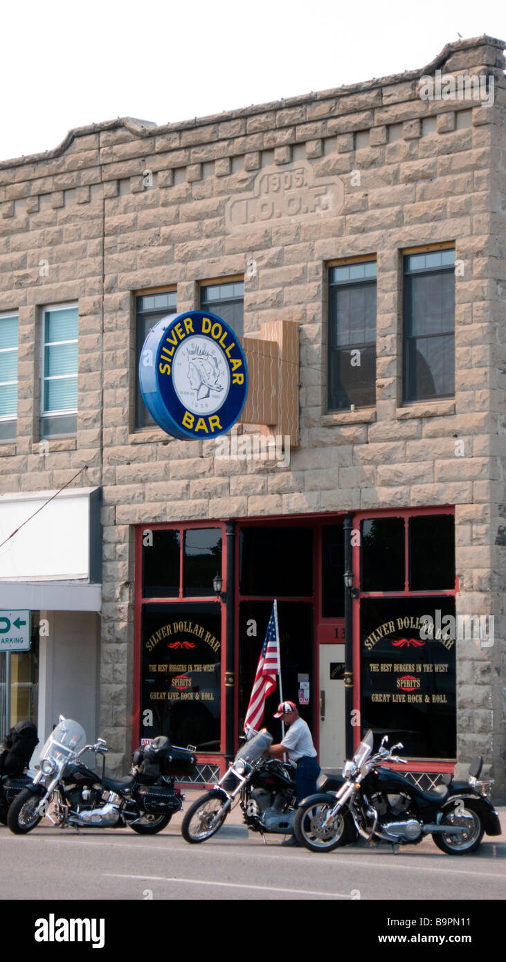 Motor bikes bar usa hi-res stock photography and images - Alamy