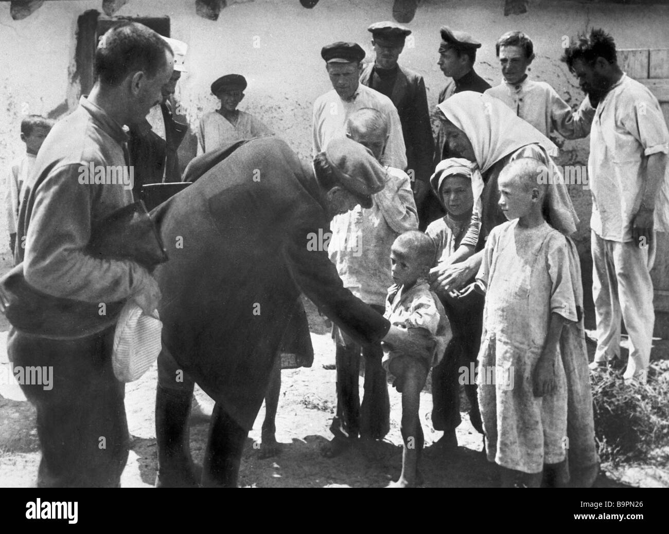 Chairman of the Ukrainian Central Executive Committee TsIK G Petrovsky ...