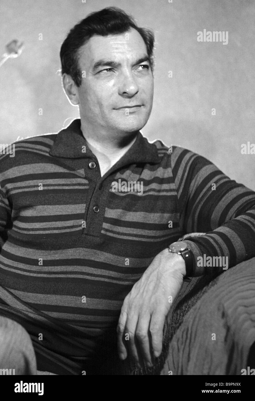 People s Artist of the USSR Pyotr Glebov Stock Photo - Alamy