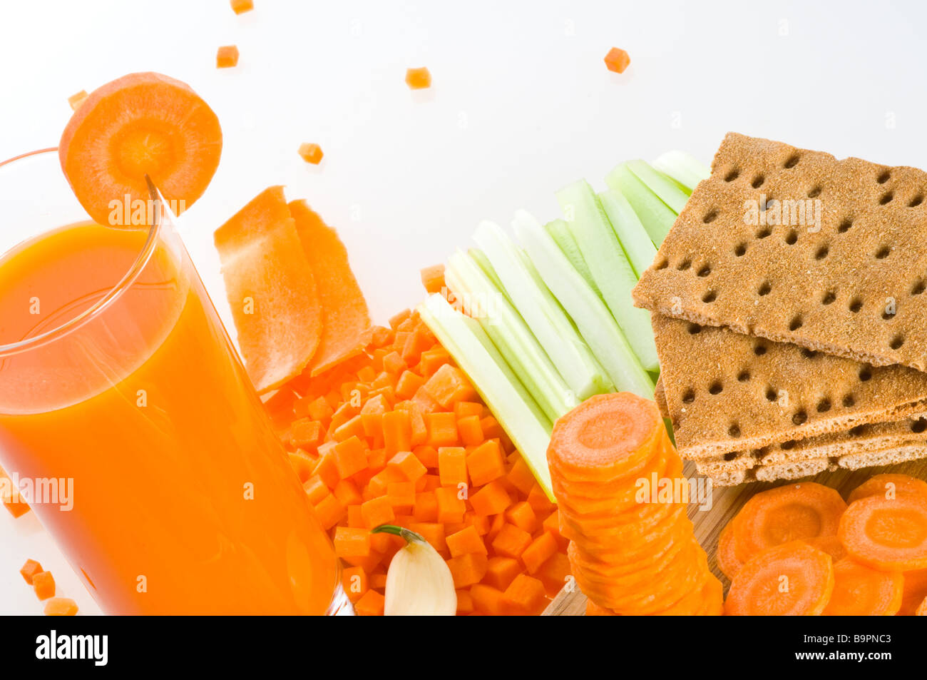 Fresh juice in assortment with fruit Stock Photo - Alamy