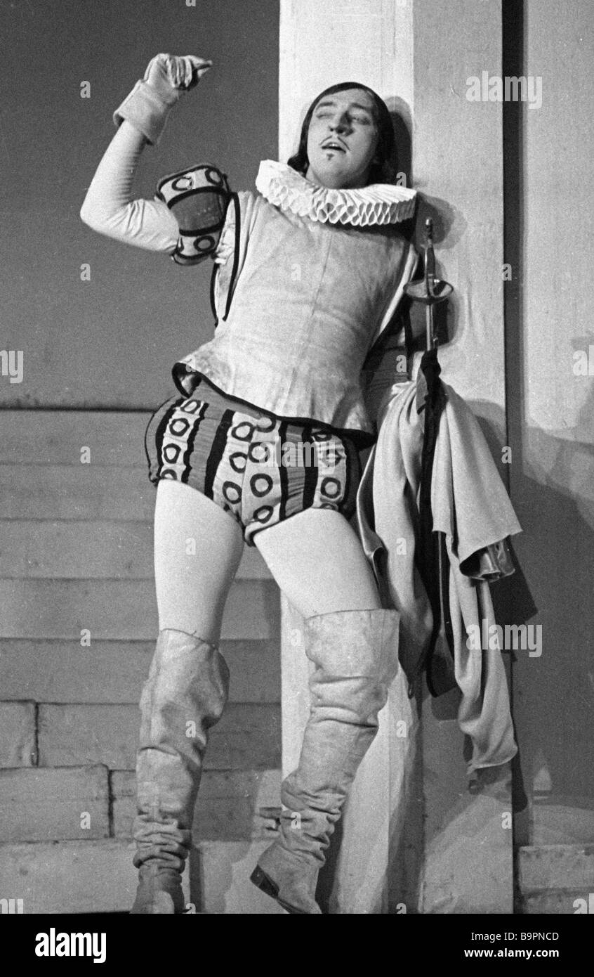 Mikhail Kozakov as Syrano in the performance after Edmond Rostand s ...