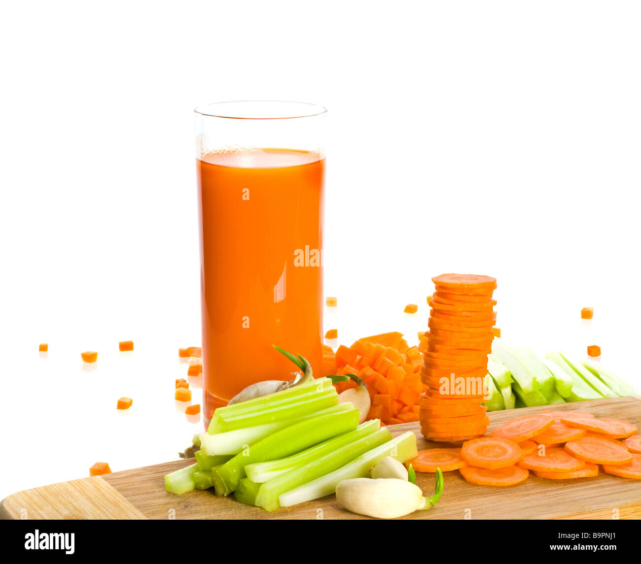 Fresh juice in assortment with fruit Stock Photo - Alamy