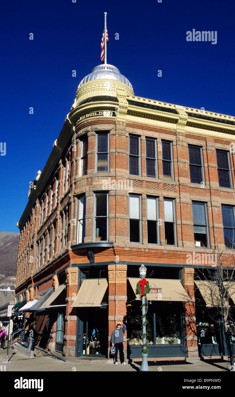 United States, Colorado, Aspen, Elks building Stock Photo - Alamy