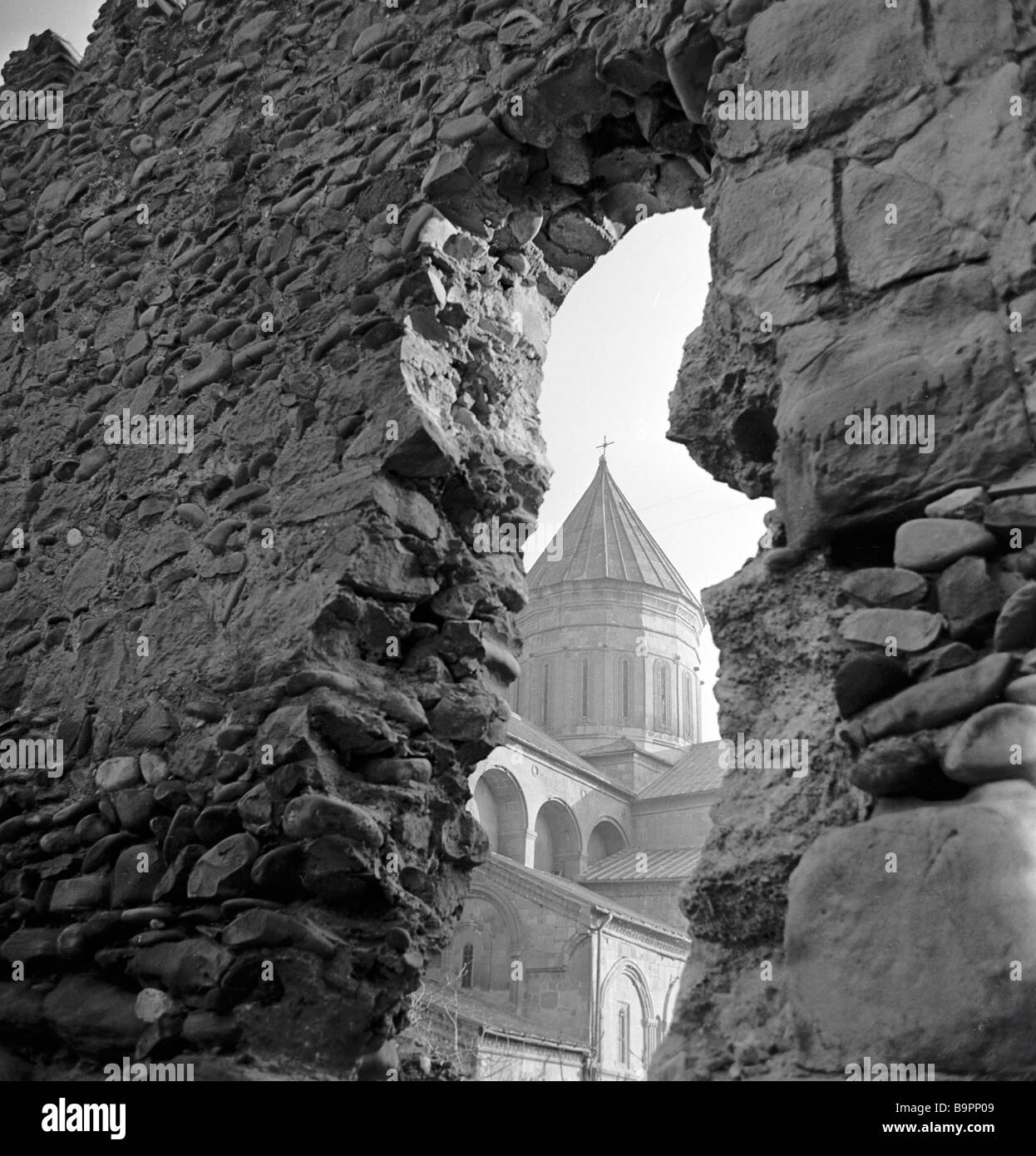 Svetitskhoveli Cathedral in Mtskheta city a 12th century architectural ...