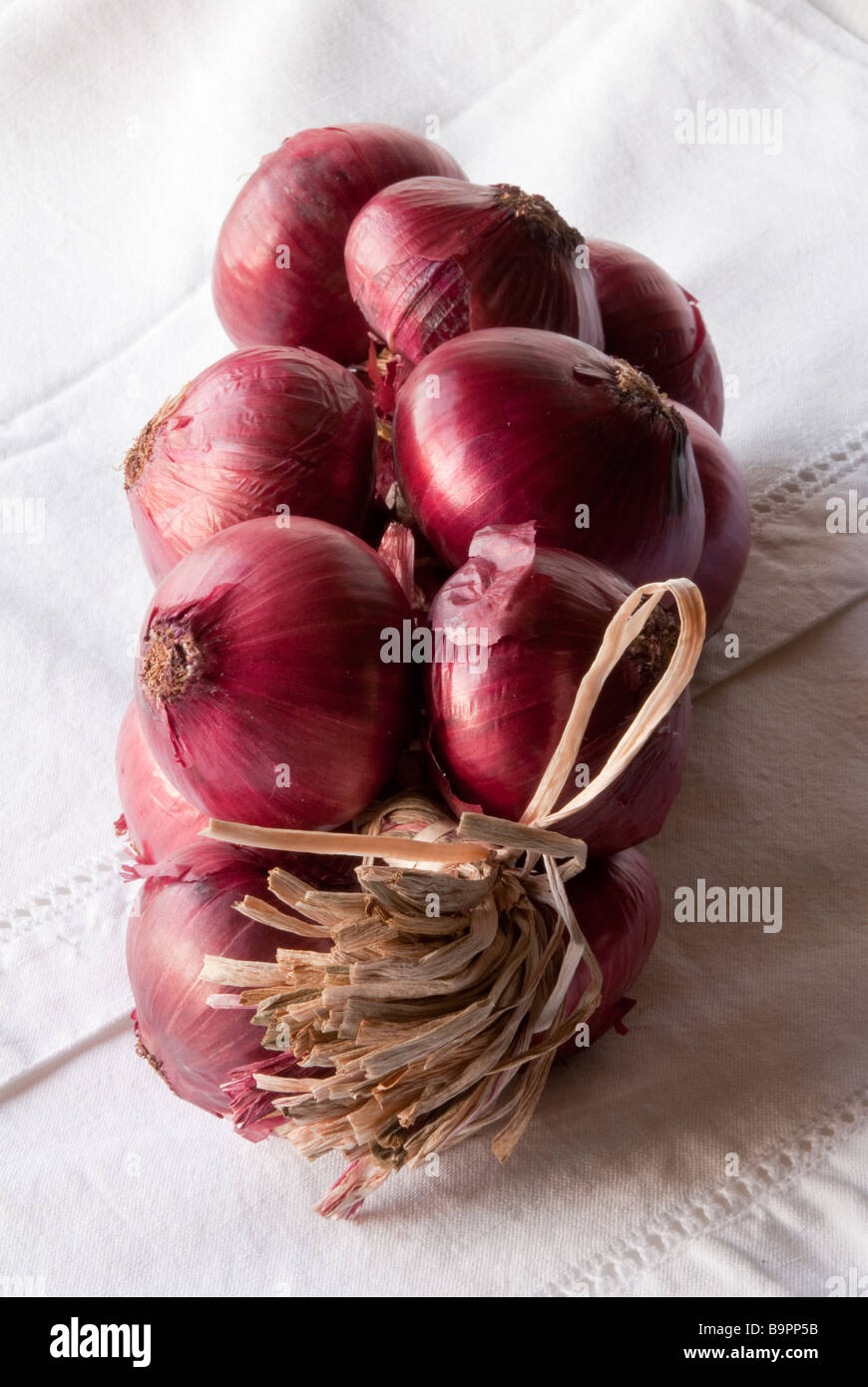 Hanging onions hi-res stock photography and images - Alamy