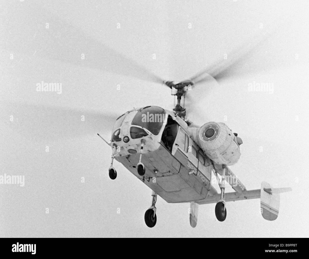 The helicopter KA 26 designed by Nikolai Ilyich Kamov Stock Photo - Alamy