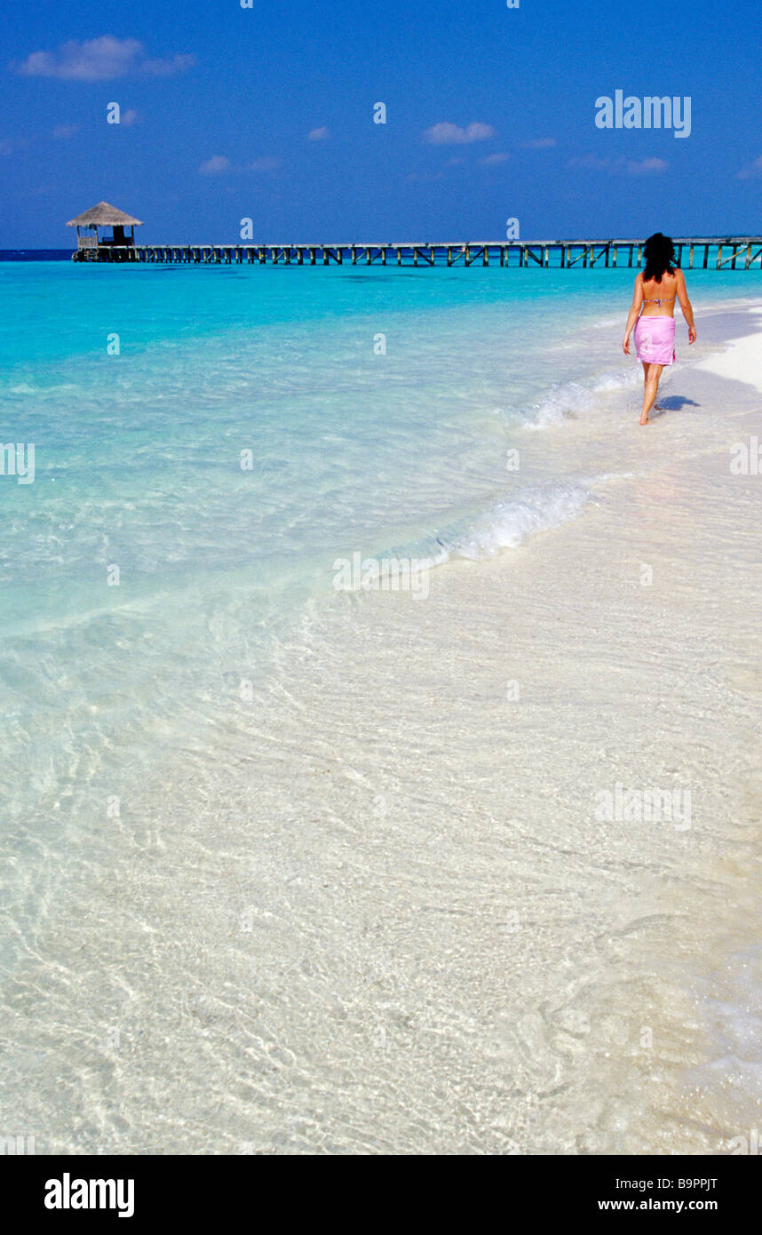 Maldives Ari Atoll White Sands High Resolution Stock Photography and ...