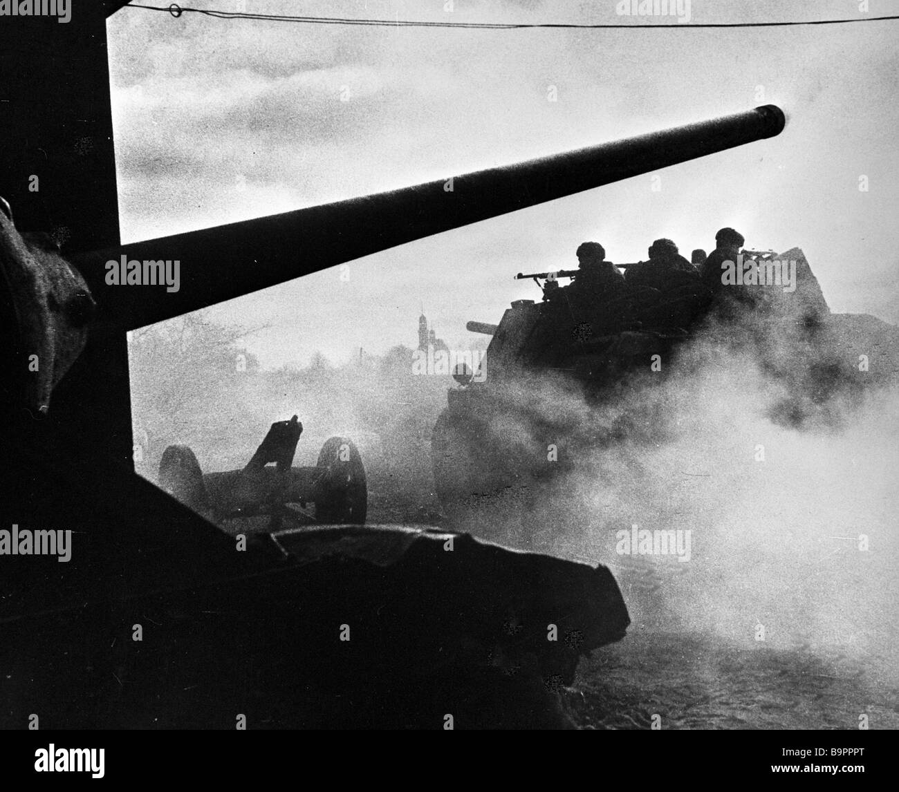 A tank engagement in Belarus Stock Photo - Alamy