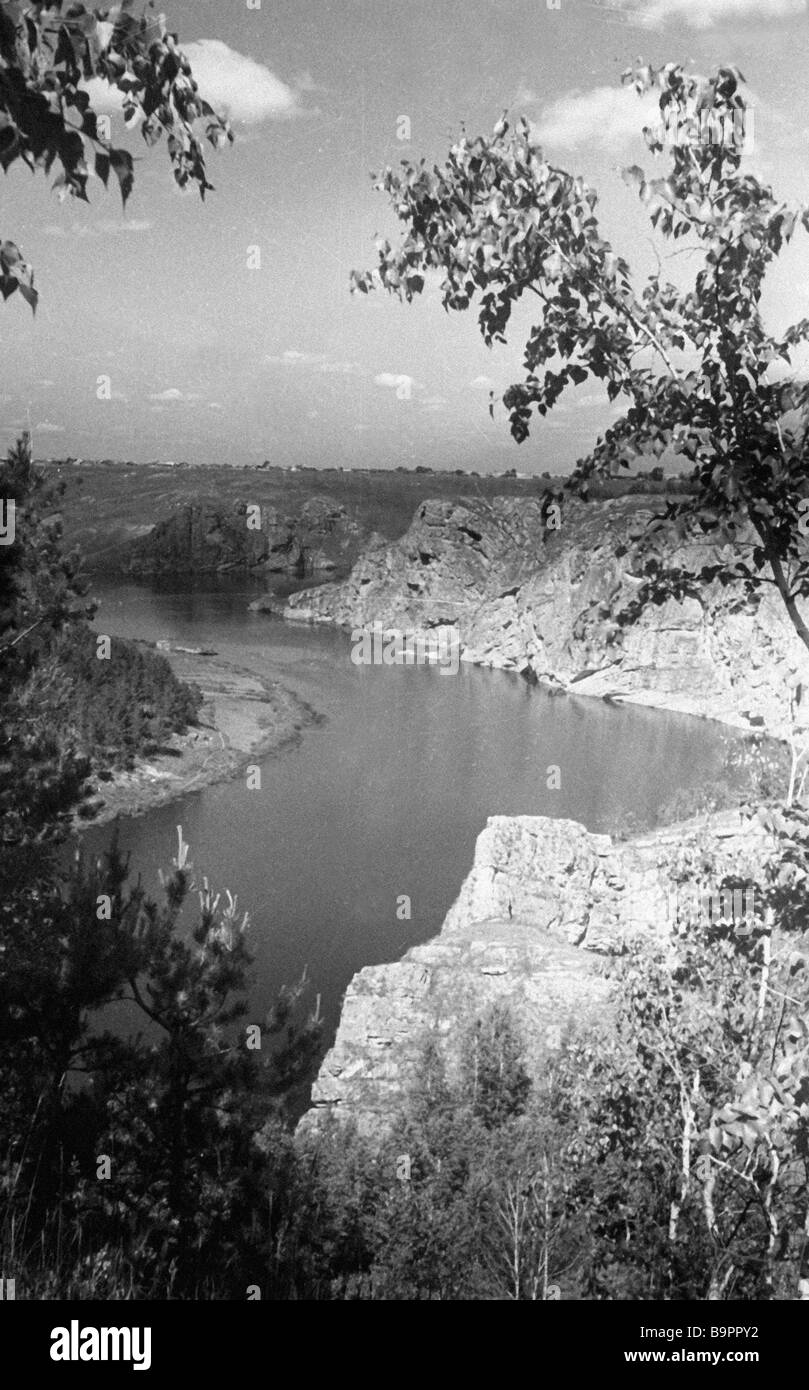 The Chusovaya River in the Urals Stock Photo - Alamy