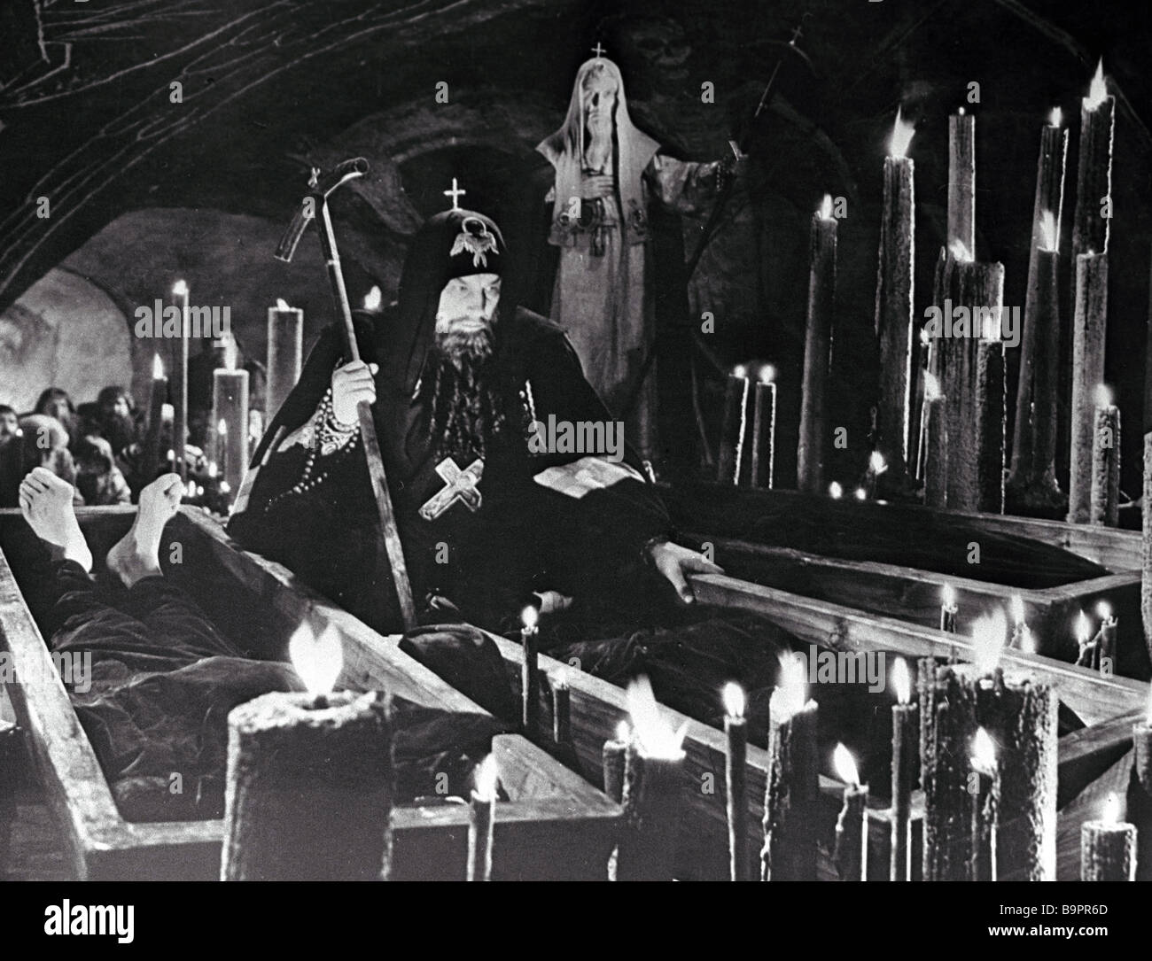 Actor Andrei Abrikosov as Metropolitan Filipp left and Alexander ...