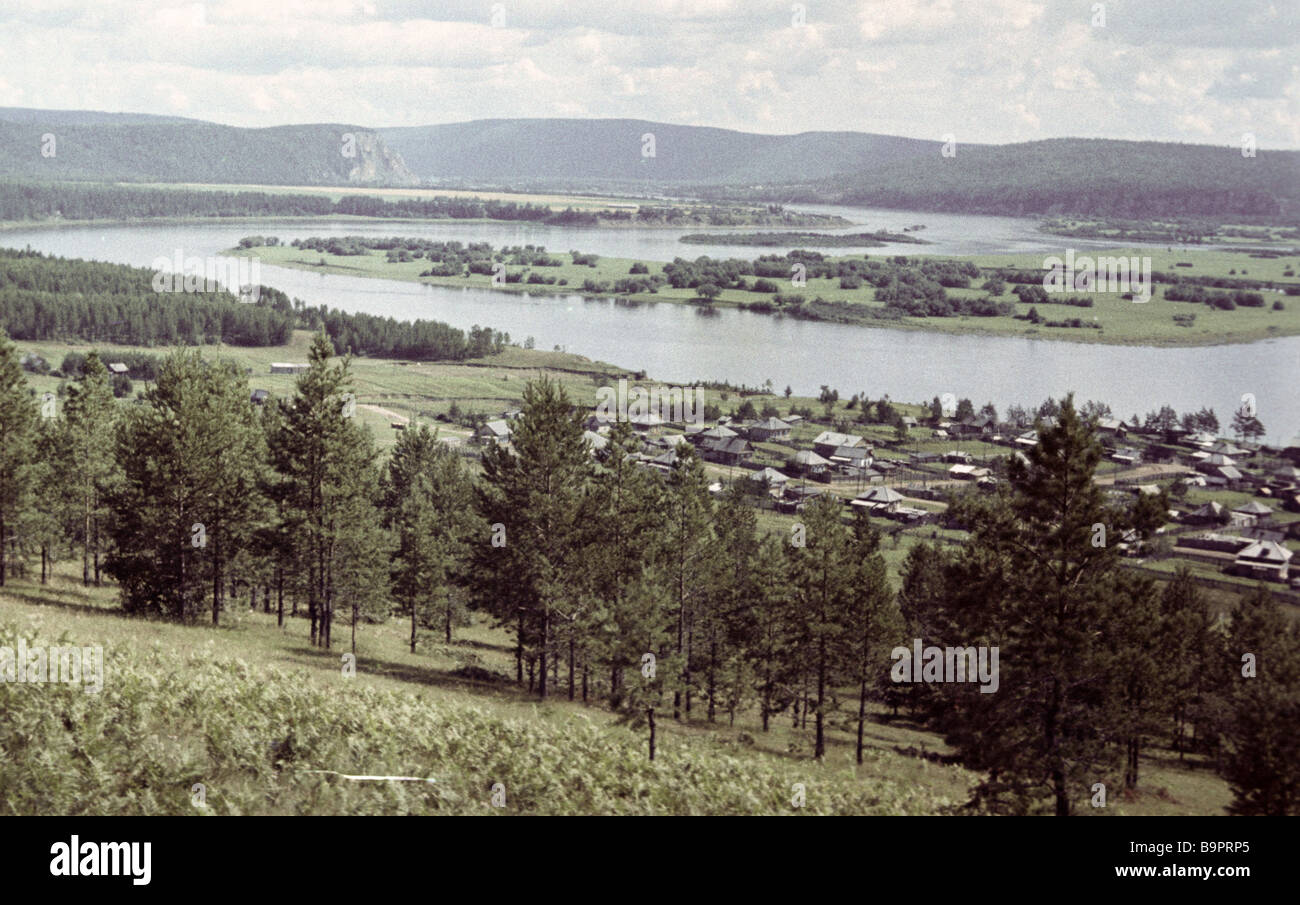 Lena River valley Stock Photo - Alamy