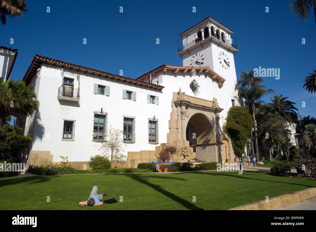 Santa Barbara Courthouse Stock Photo - Alamy