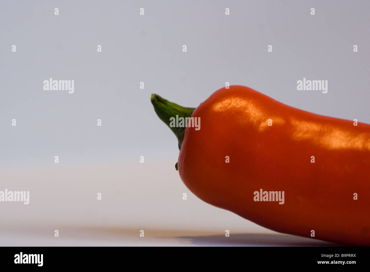 Red Chilli Pepper Side Stock Photo - Alamy