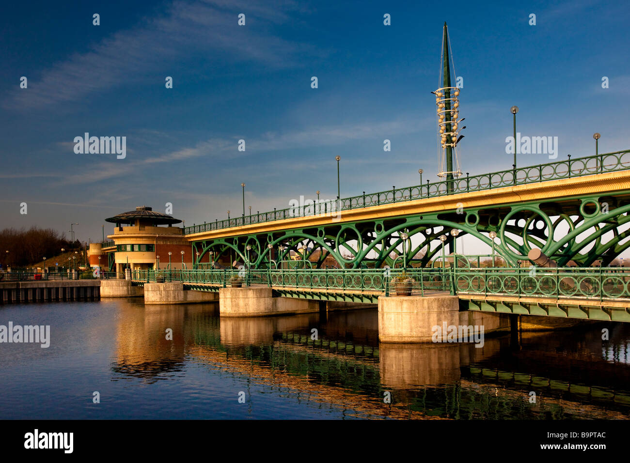 The River Tees Barrage Stockton on Tees Cleveland Stock Photo - Alamy