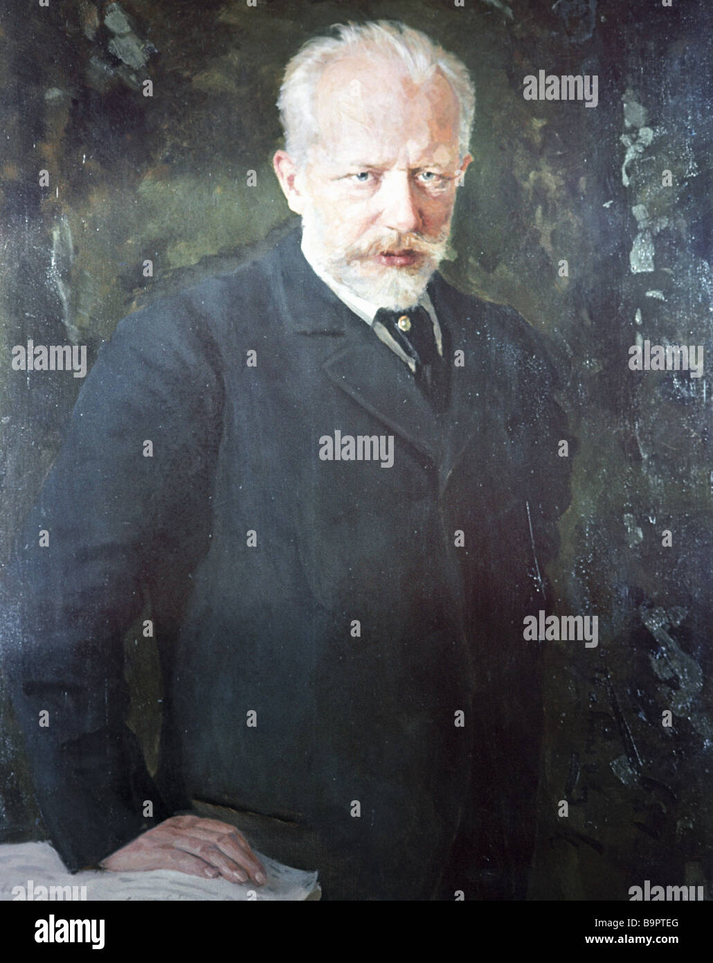 Reproduction of Tchaikovsky s Portrait 1893 by Kuznetsov from the ...