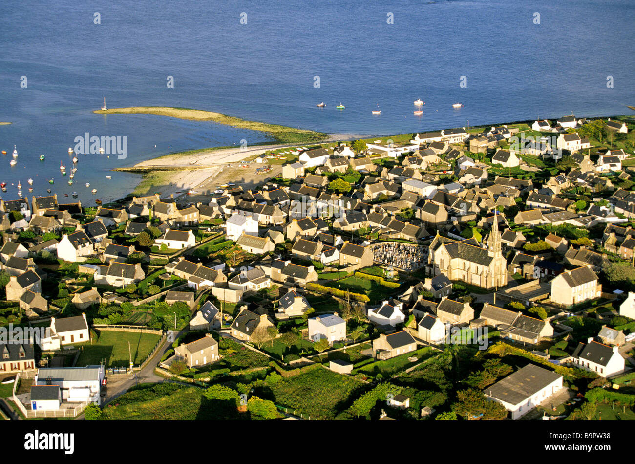 France, Finistere, Armorique regional natural park, Molene Archipelago ...