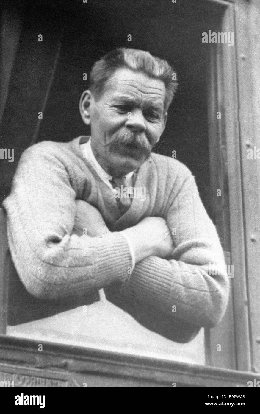 Soviet writer Maxim Gorky Stock Photo - Alamy