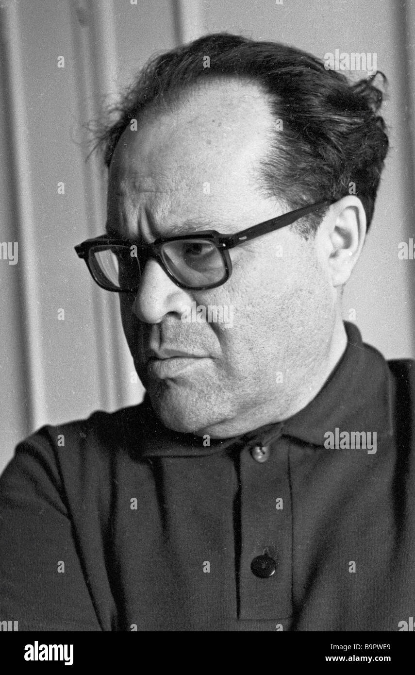 Soviet poet Mikhail L Matusovsky Stock Photo - Alamy