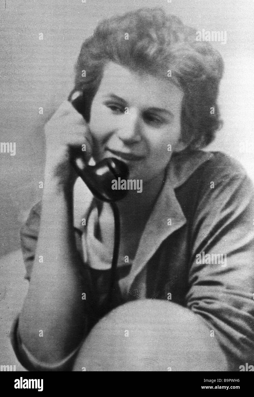 Pilot cosmonaut Valentina Tereshkova Stock Photo - Alamy