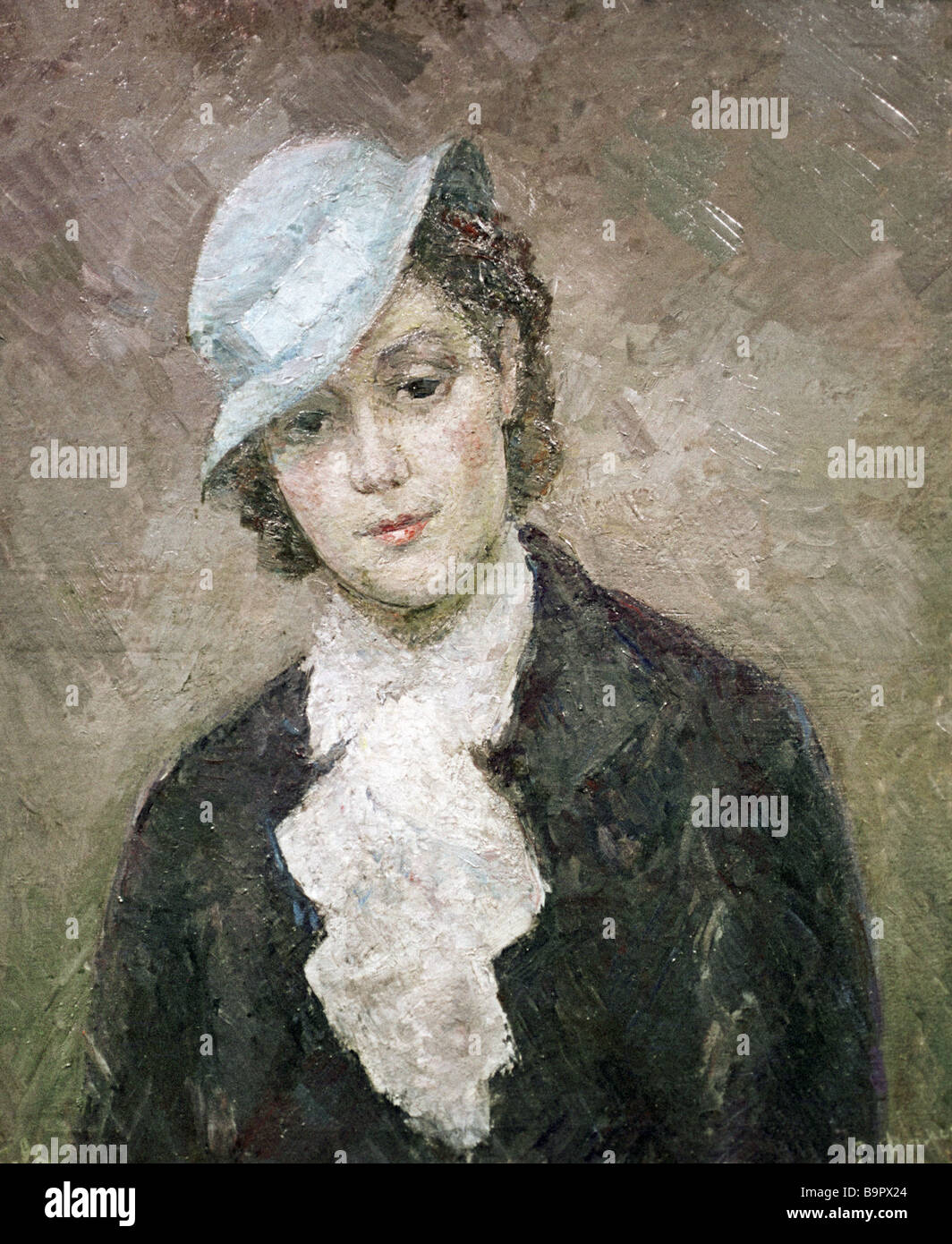 Robert Falk 1886 1958 A Lady of Paris Painting 1936 Stock Photo - Alamy