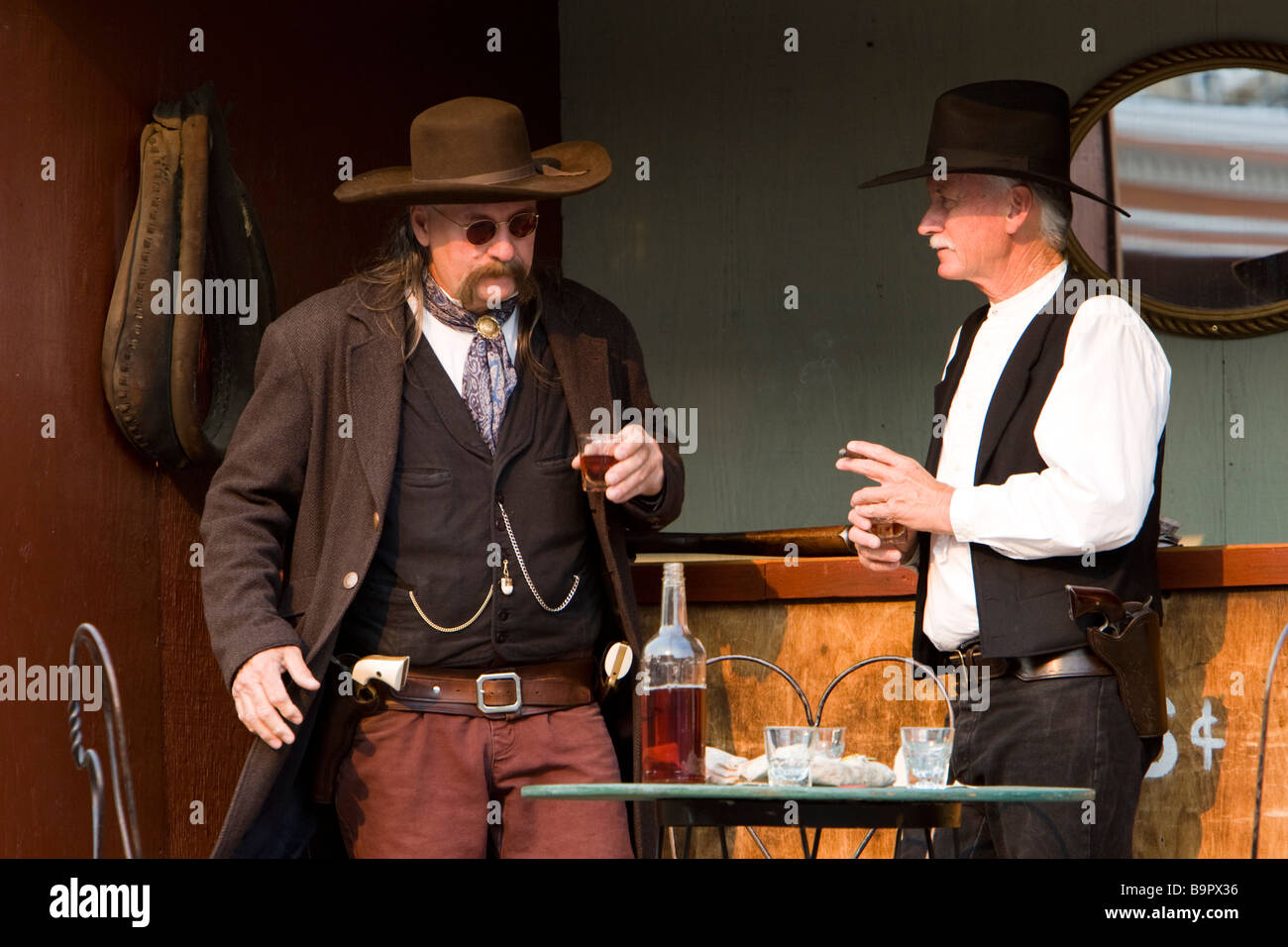 Cowboy Bar Fight Stock Photos & Cowboy Bar Fight Stock Images - Alamy