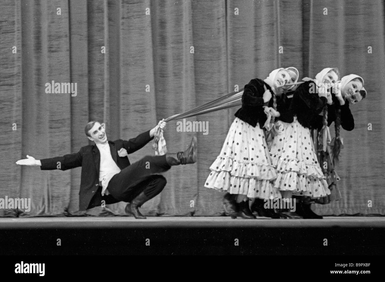 State choreographic company Beryozka performs Bachelors dance scene ...