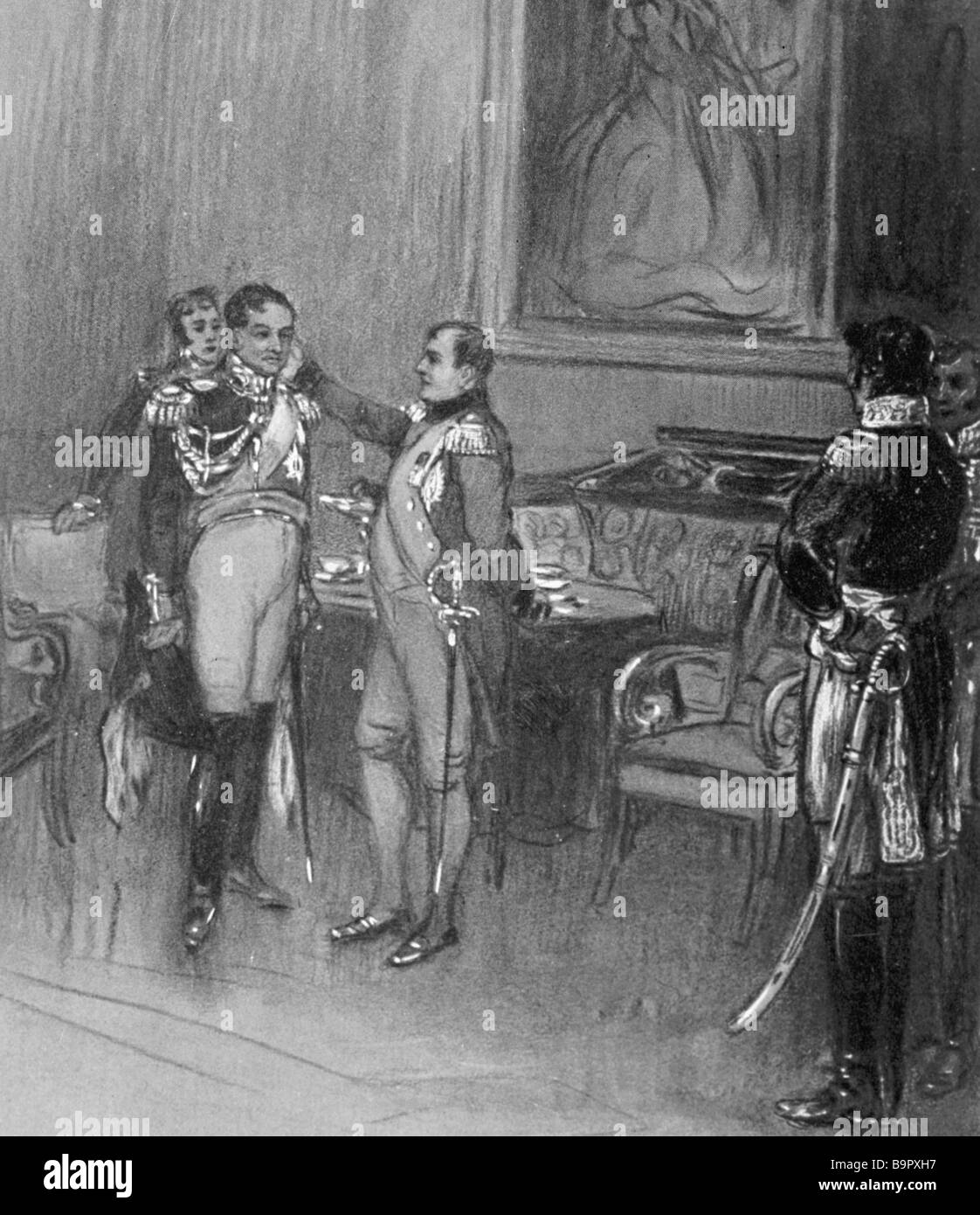 Alexander Apsit s illustration for Leo Tolstoy s novel War and Peace ...
