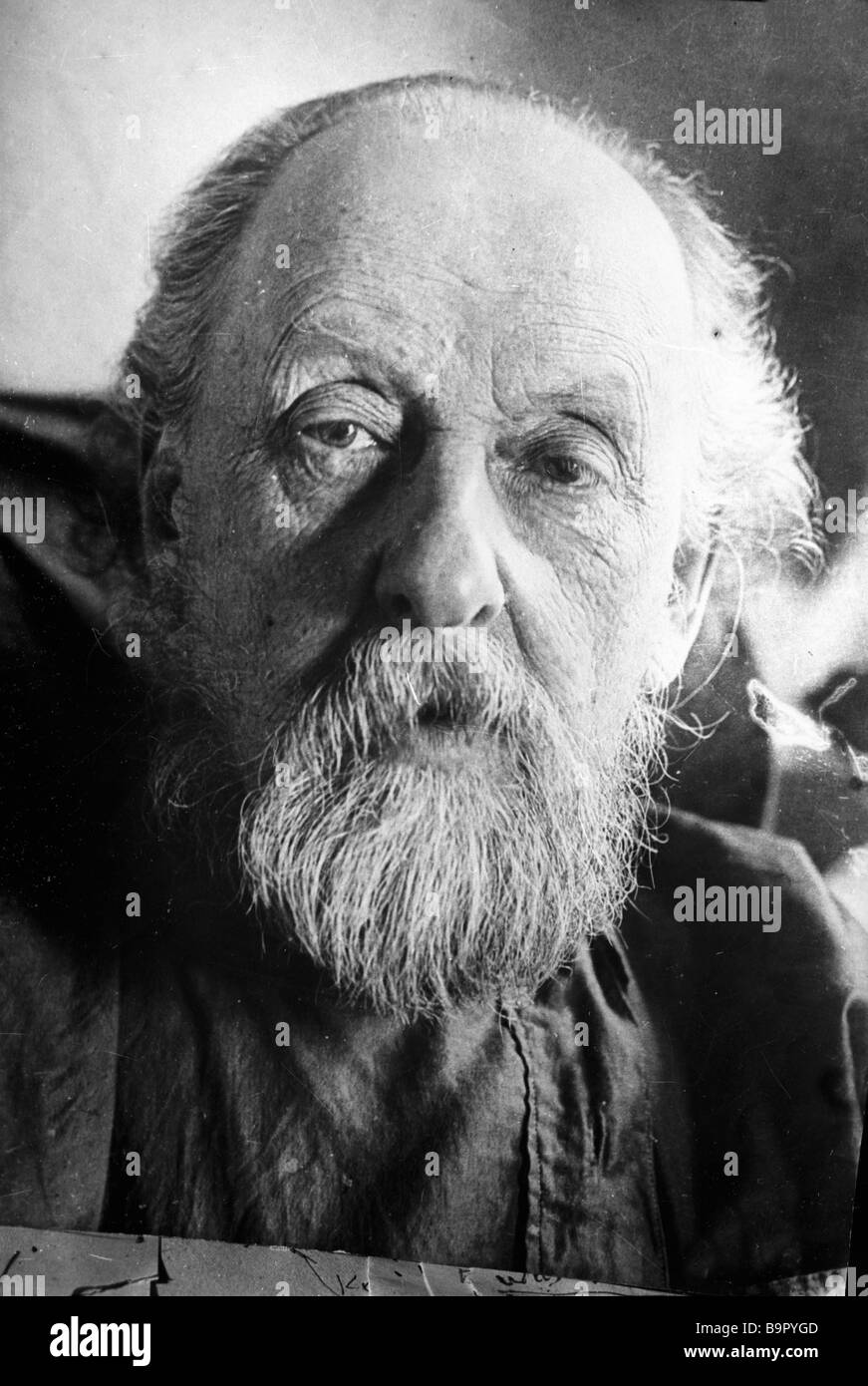 Founder of Soviet cosmonautics Konstantin Tsiolkovsky Stock Photo - Alamy