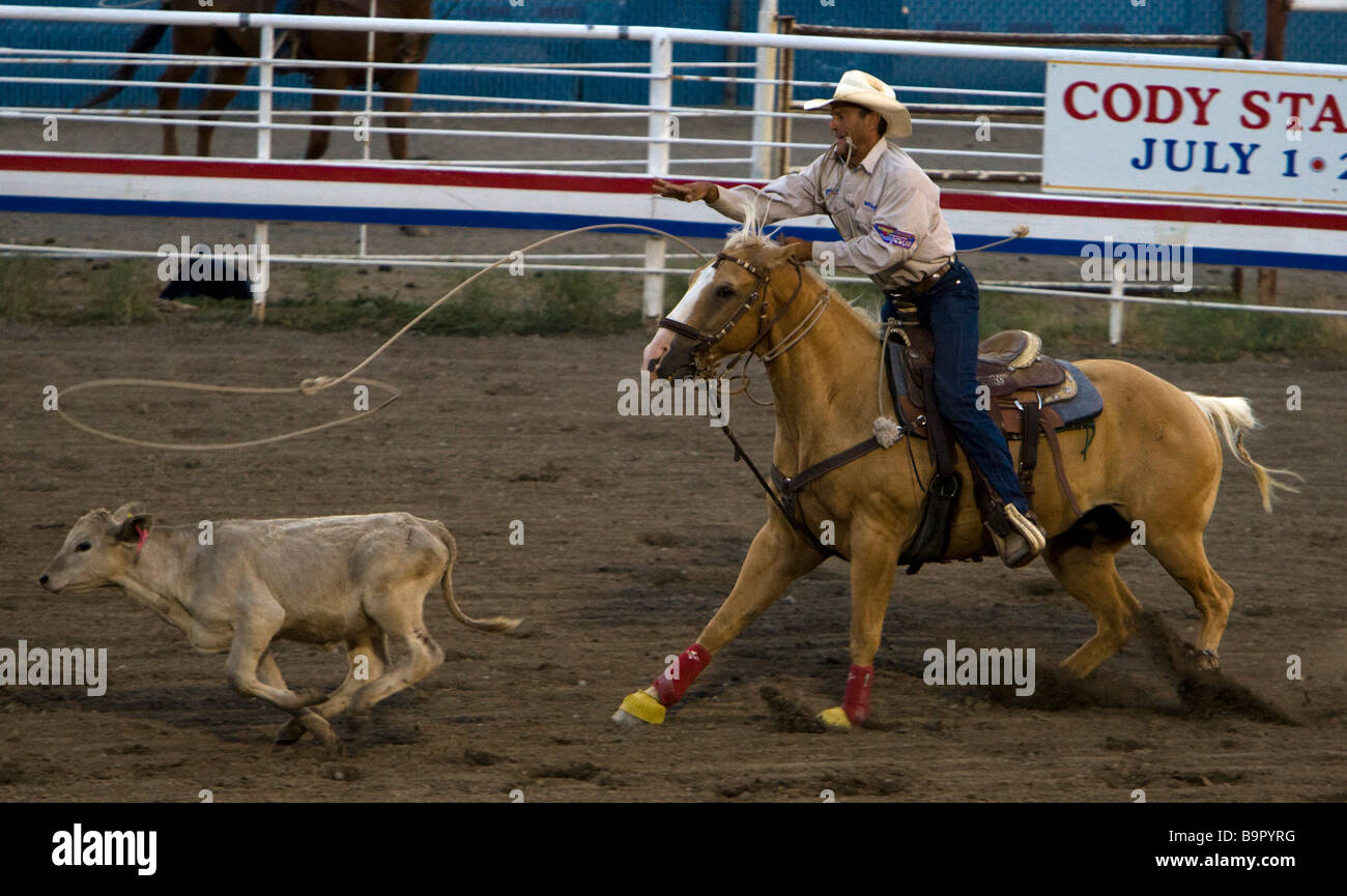 Roping competition hi-res stock photography and images - Alamy