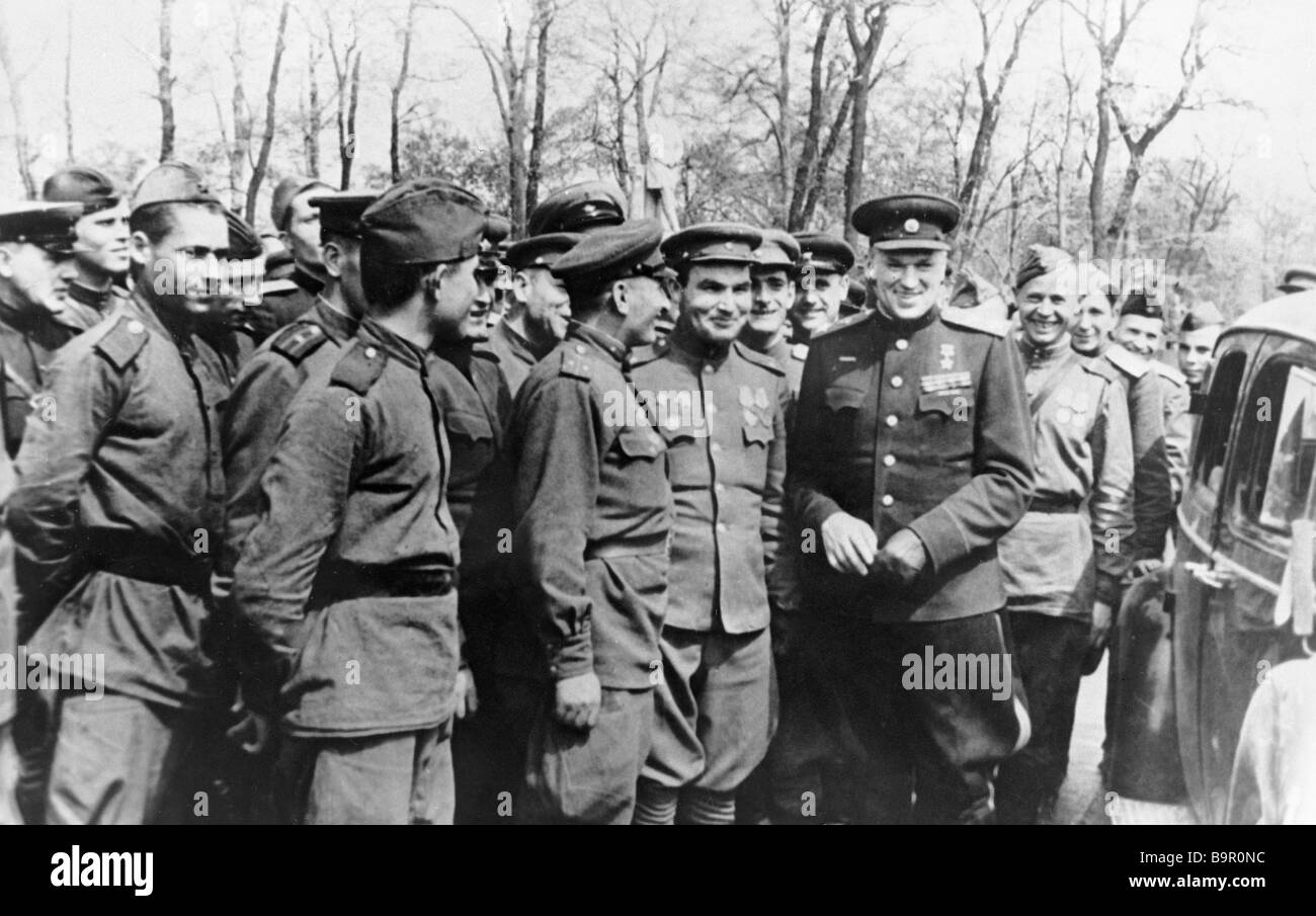 Commander of the 2nd Byelorussian Front Marshal of the Soviet Union K ...