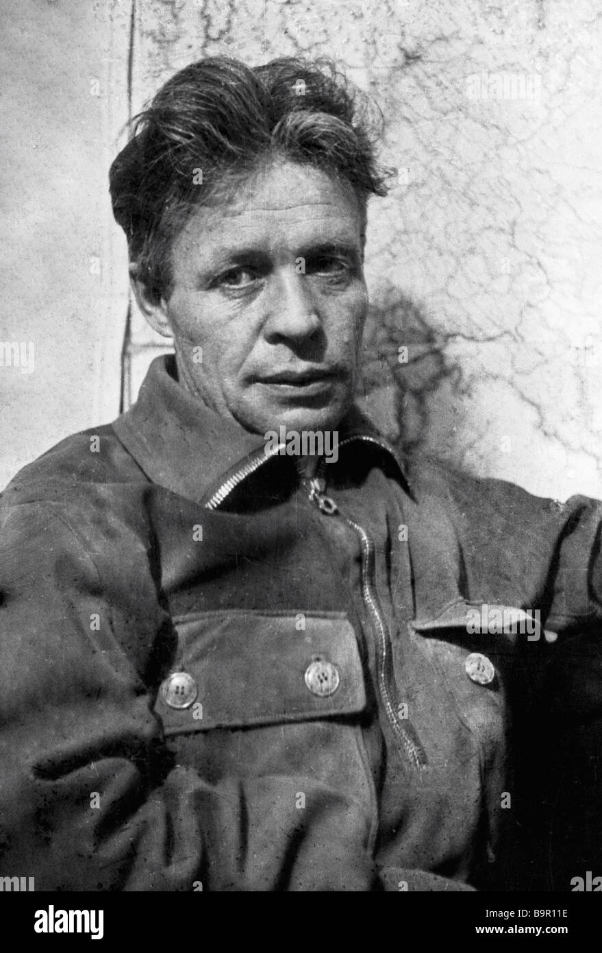 Hero of the Soviet Union pilot Vasily Molokov Stock Photo - Alamy