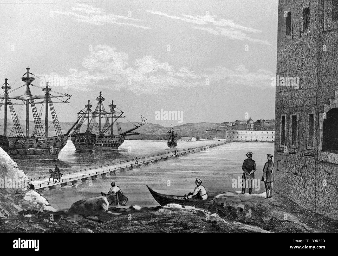 Reproduction of Rossov s lithograph from Berg s drawing from nature ...