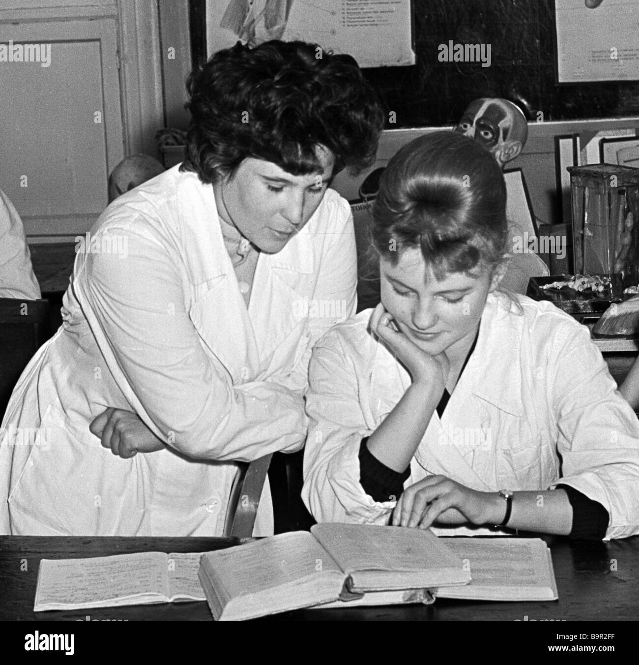 Tamara Titova the wife of Pilot Cosmonaut Gherman Titov left and her ...