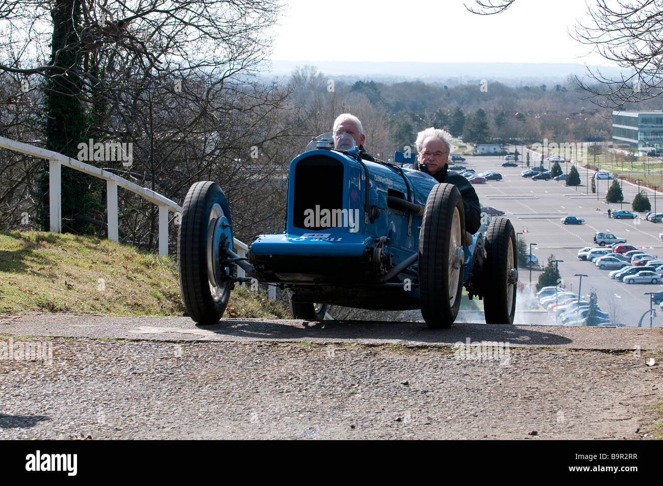 Brooklands Test Hill Centenary event 22 03 2009 Cuthbert special riley ...