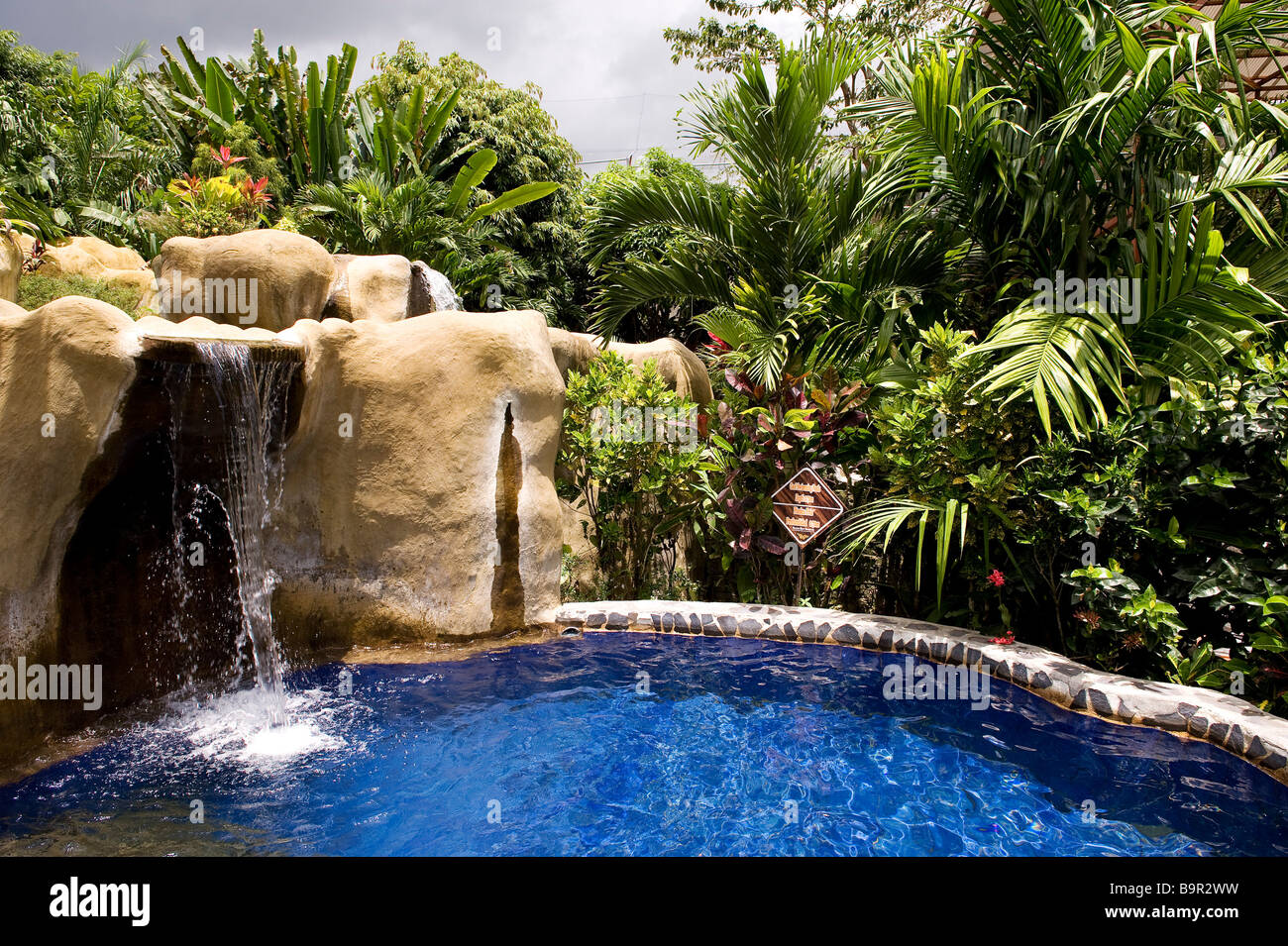 Costa Rica, Alajuela Province, La Fortuna, thermal baths of Baldi hot ...