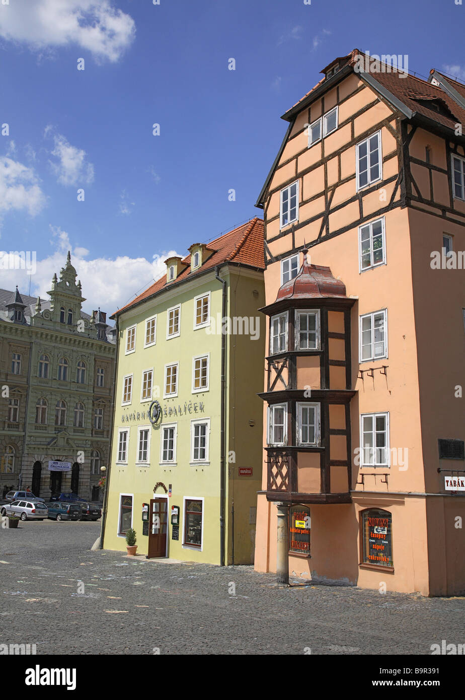 Spalicek Egerer Stöckl city of Eger Cheb Egerland Czech Republic Stock ...