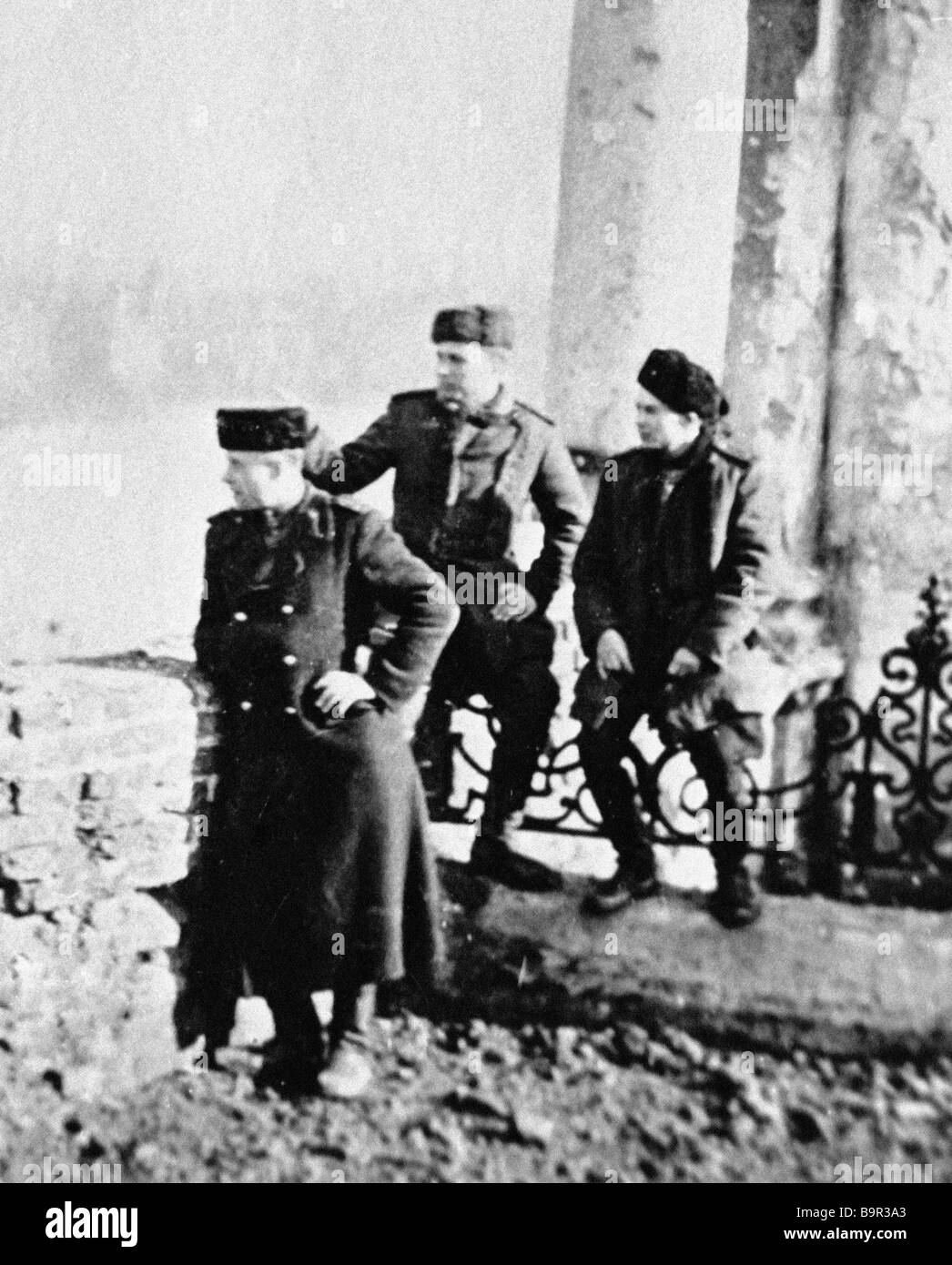 Mikhail Marchenko right who participated in liberating countries of ...