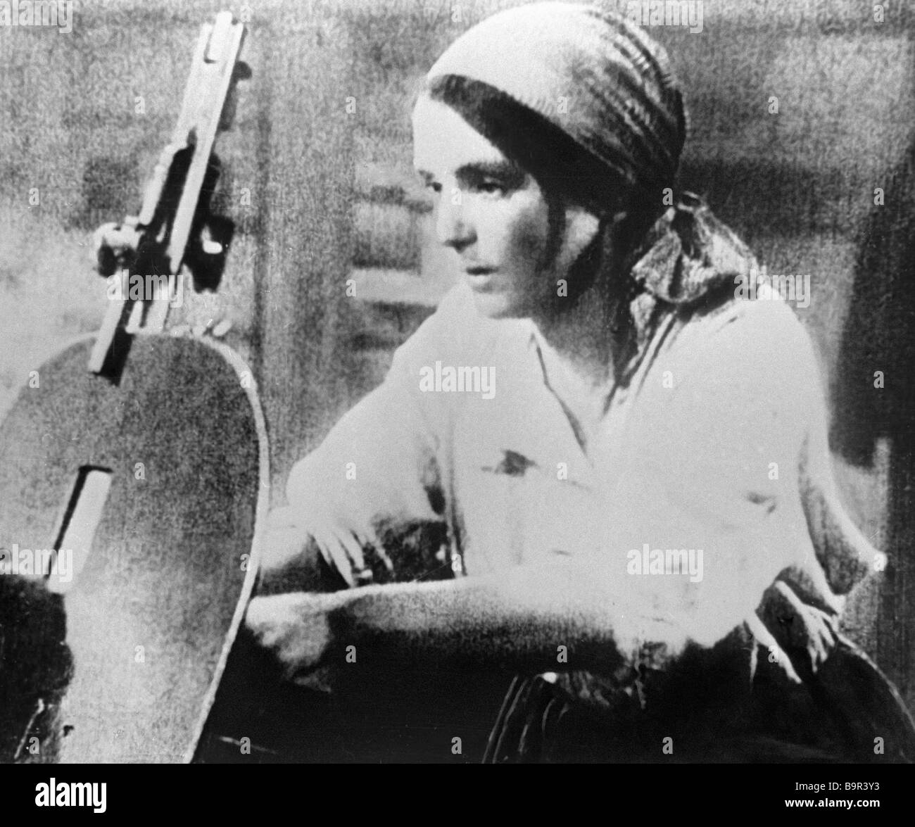 Varvara Myasnikova in film Chapayev by Georgy Vasilyev and Sergei ...