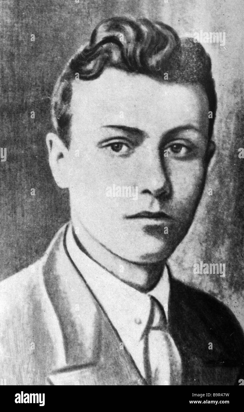 Poet Boris Kotov 1909 1943 who was killed in action during the second ...