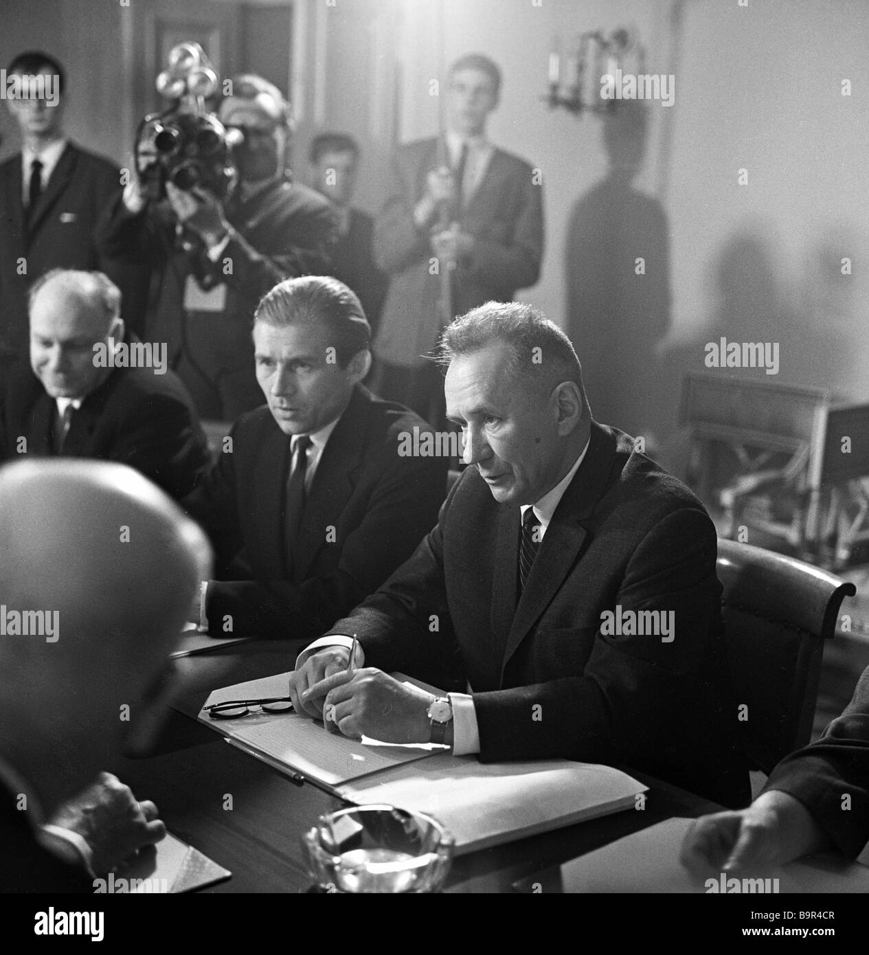 Soviet Prime Minister Alexei Kosygin in Finland Stock Photo - Alamy