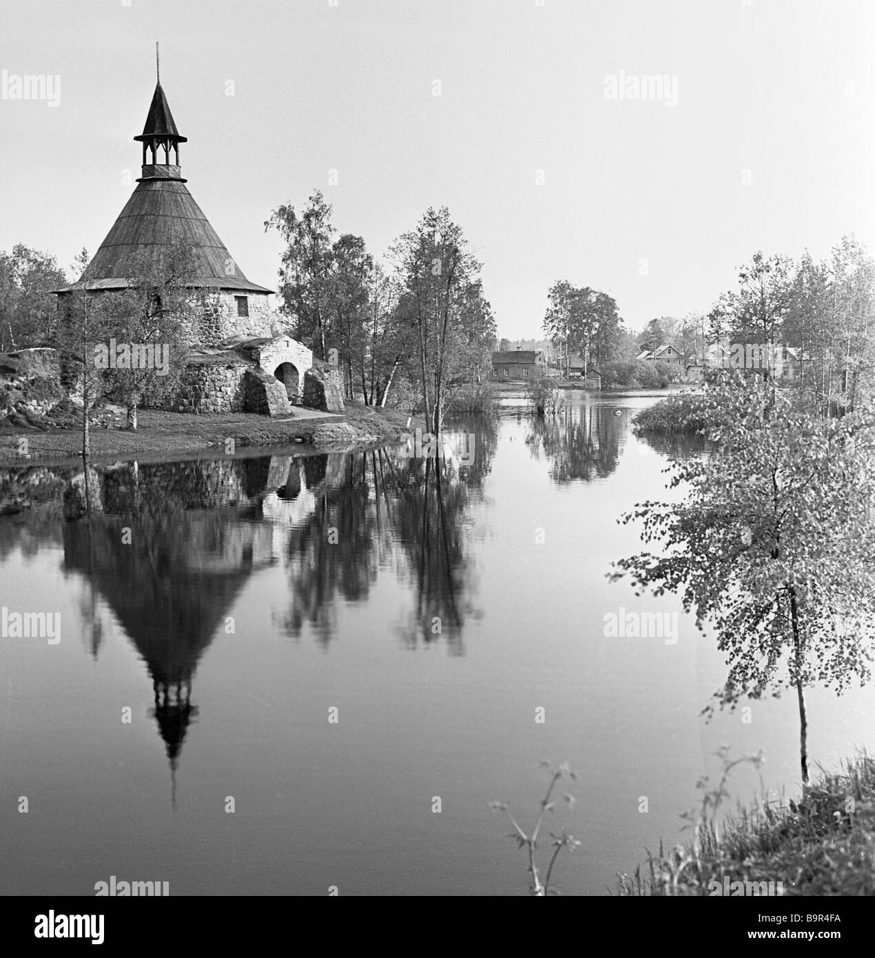 The old Keksholm fortress Stock Photo - Alamy
