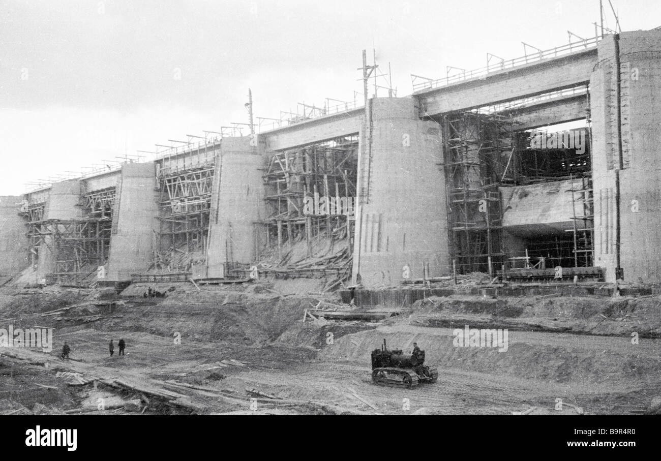 The Moscow Volga Canal project Stock Photo - Alamy