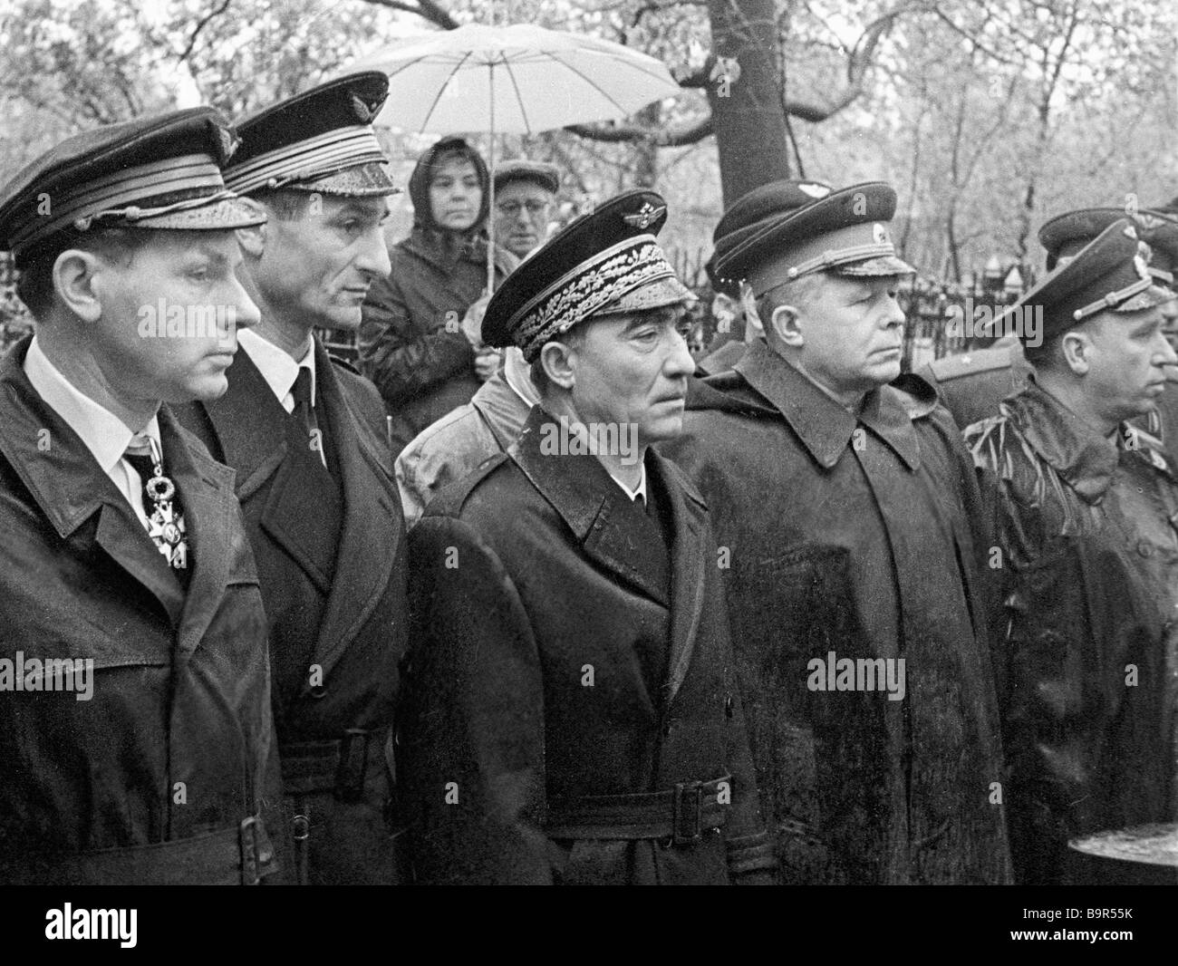 Normandie Niemen regiment left to right Captain Roland de la Poype ...