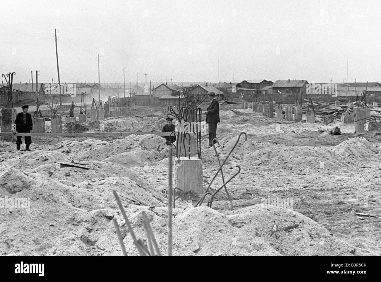 At the outset of building the first brick dwelling on permafrost the ...
