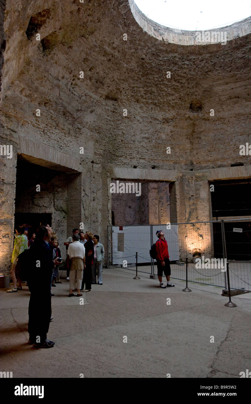 Octagonal Court Domus Aurea Golden Palace Rome Italy Stock Photo - Alamy