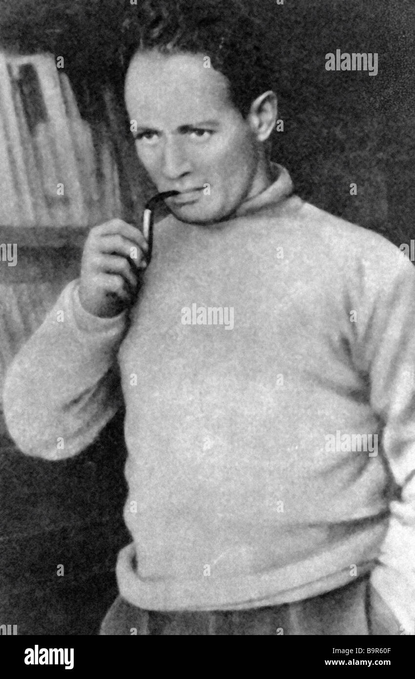 Soviet writer Mikhail Sholokhov Stock Photo - Alamy